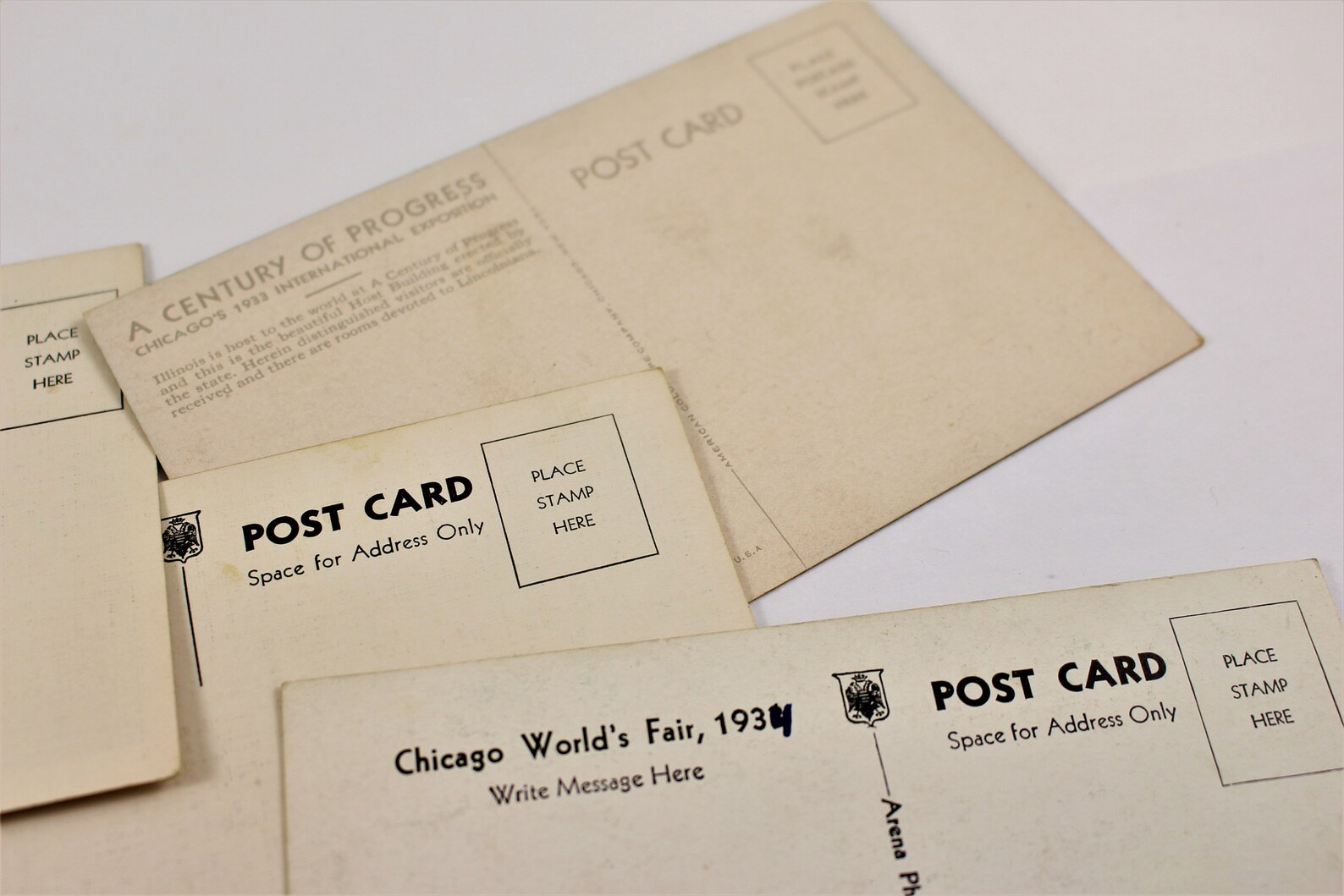 1933 Chicago World's Fair World's Fair Post Cards | Etsy