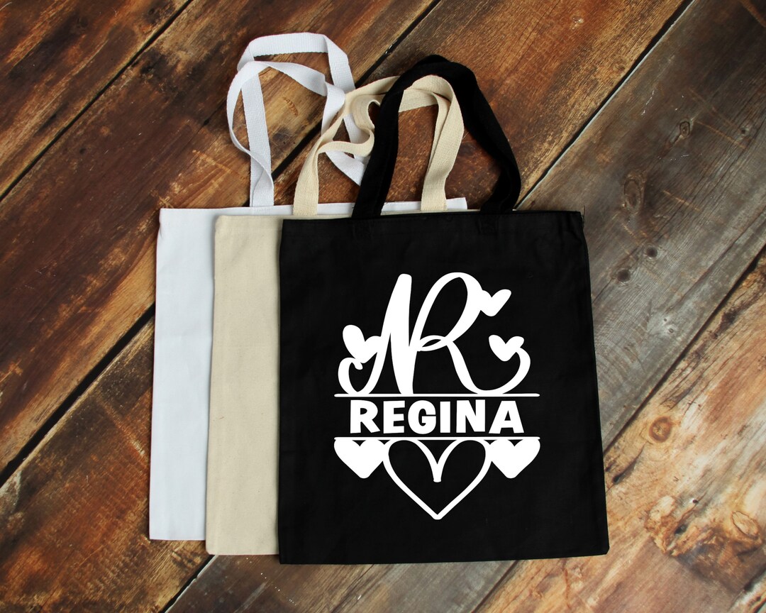 Personalized Monogram Tote Bag | Gift for Women | Fun Tote Bag ...