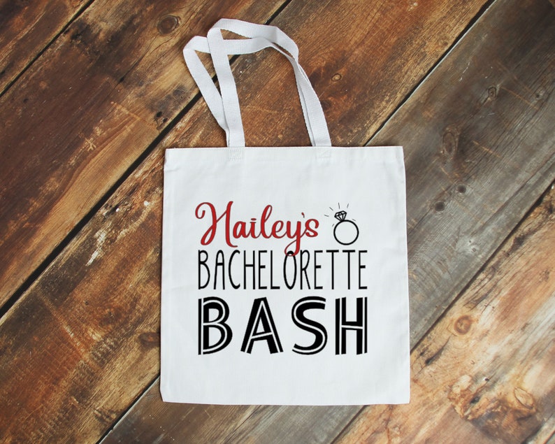 Bachelorette Bash Tote Bag Bachelorette Party Totes Bride - Etsy