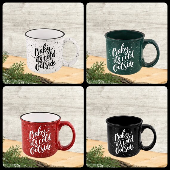 Baby It's Cold Outside Christmas Mug Holiday Mug - Etsy