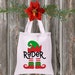Personalized Elf Christmas Tote Bag | Elf Tote Bag | Cute Tote Bags ...