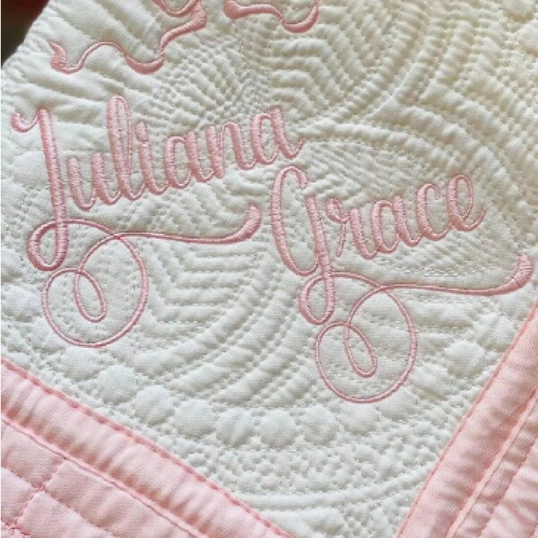 Monogrammed Quilt - Make Your Own Quilt