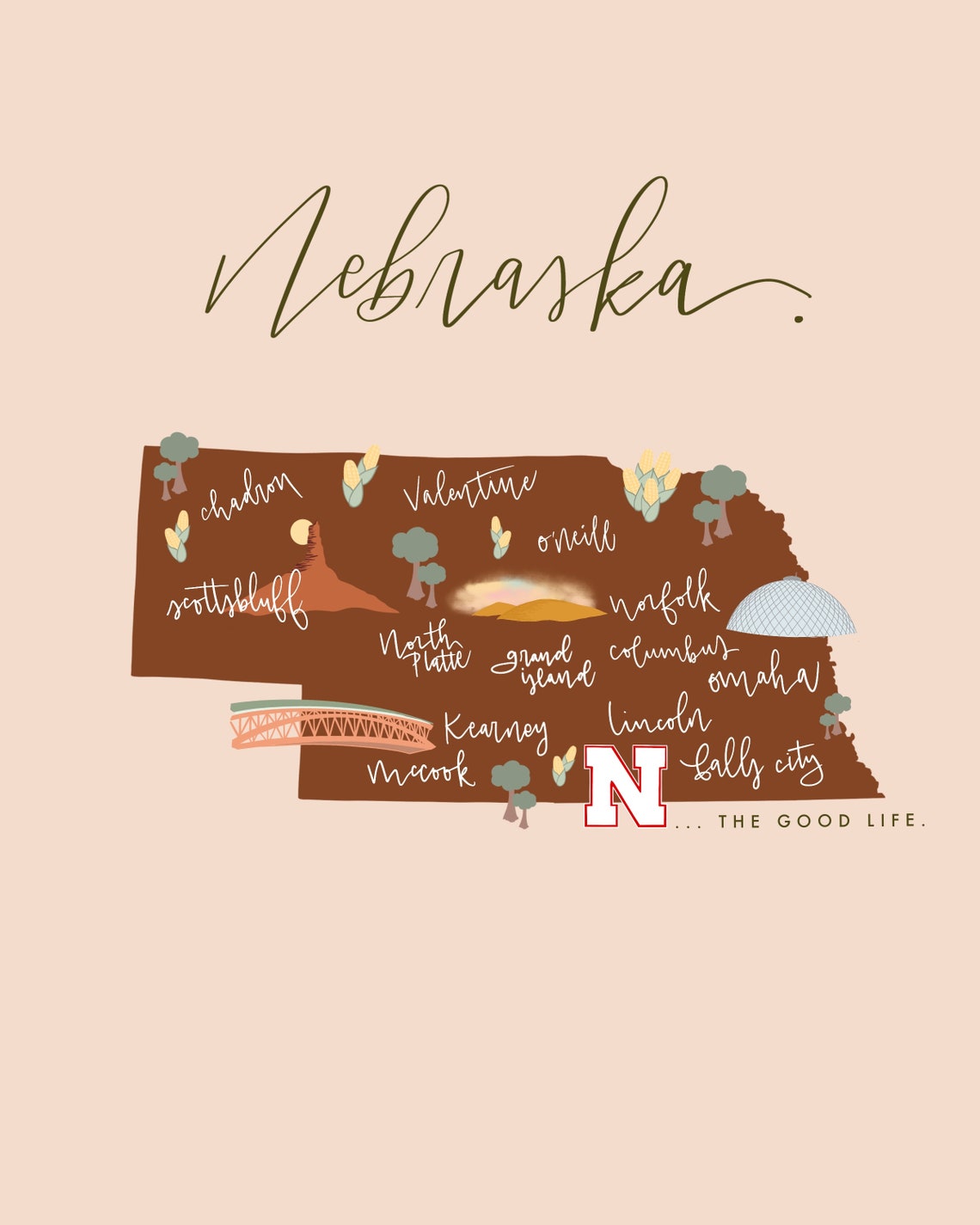 DIGITAL Custom State/country Map /custom State Map / State Map - Etsy