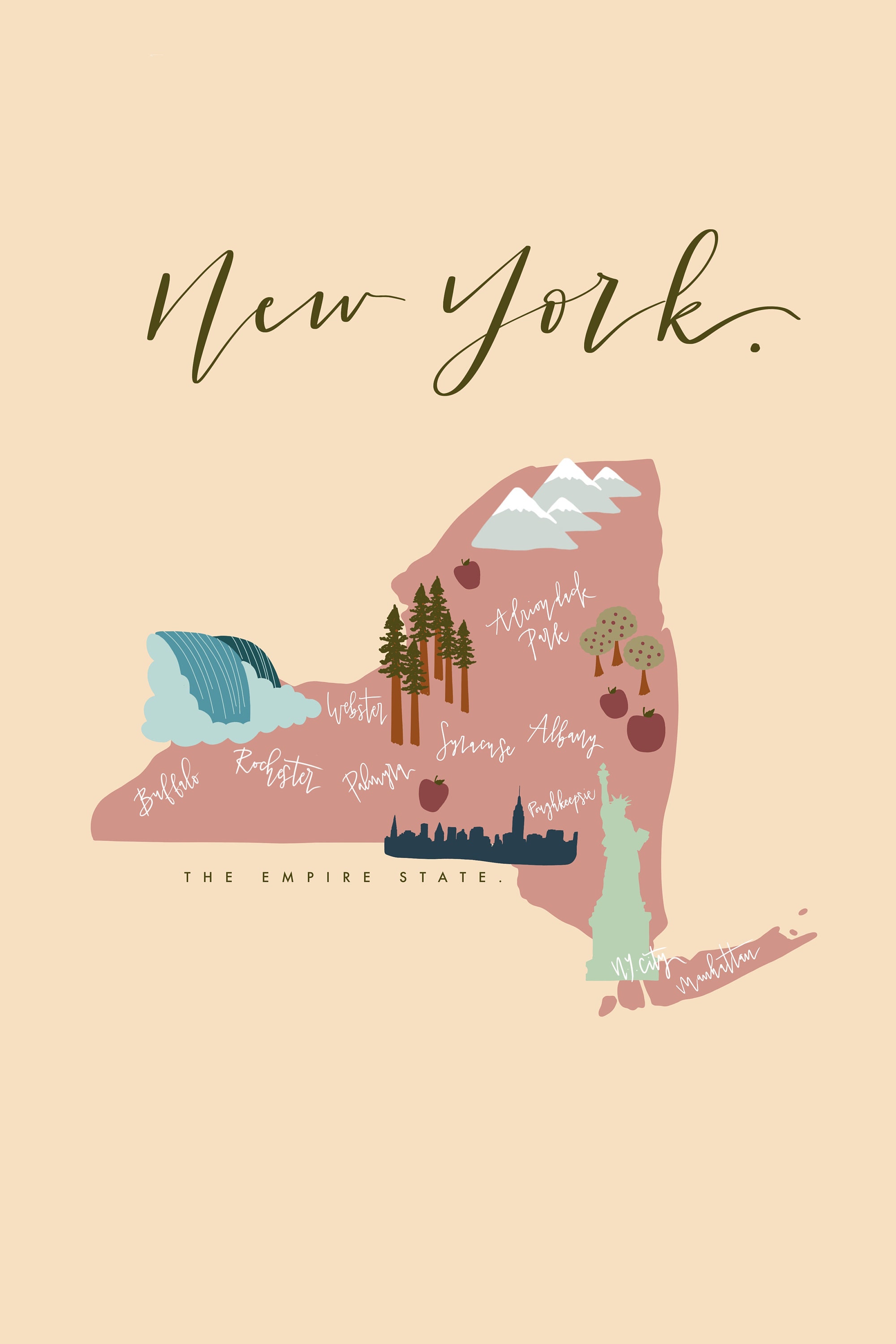 DIGITAL Custom State/country Map /custom State Map / State Map | Etsy