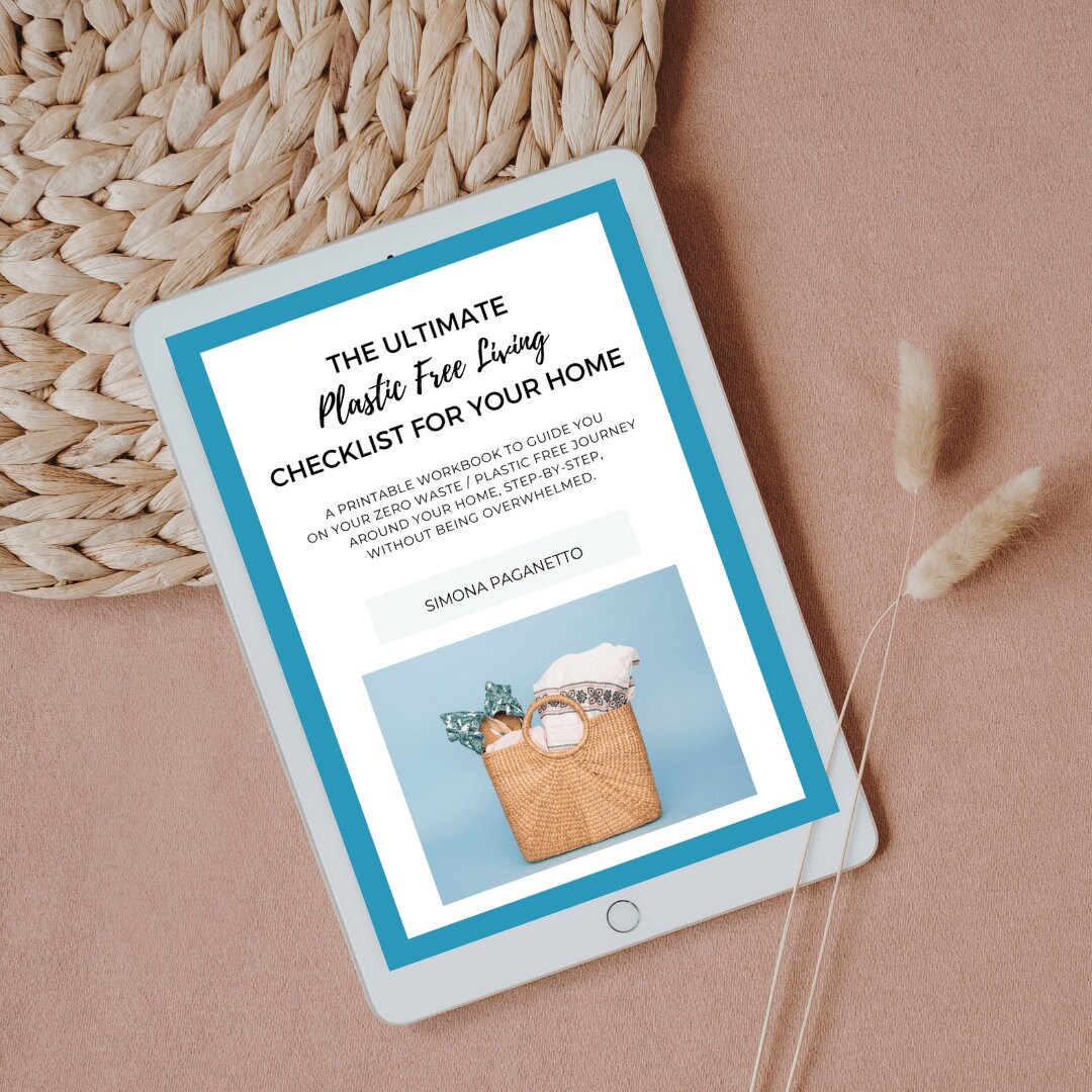Printable Plastic-free Checklist, Zero-waste Workbook, Conscious Living ...