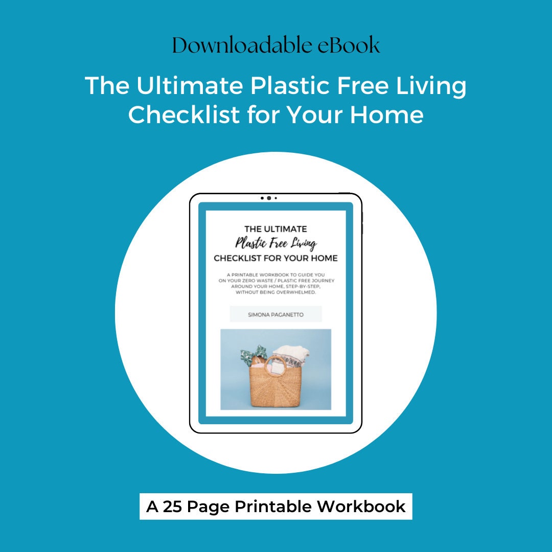 Printable Plastic-free Checklist, Zero-waste Workbook, Conscious Living ...