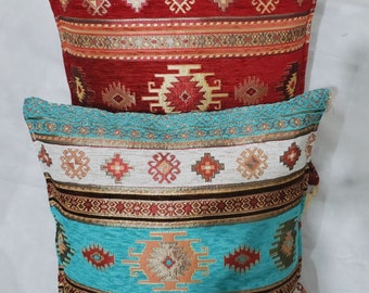 Southwestern Throw Couch Pillow - Etsy