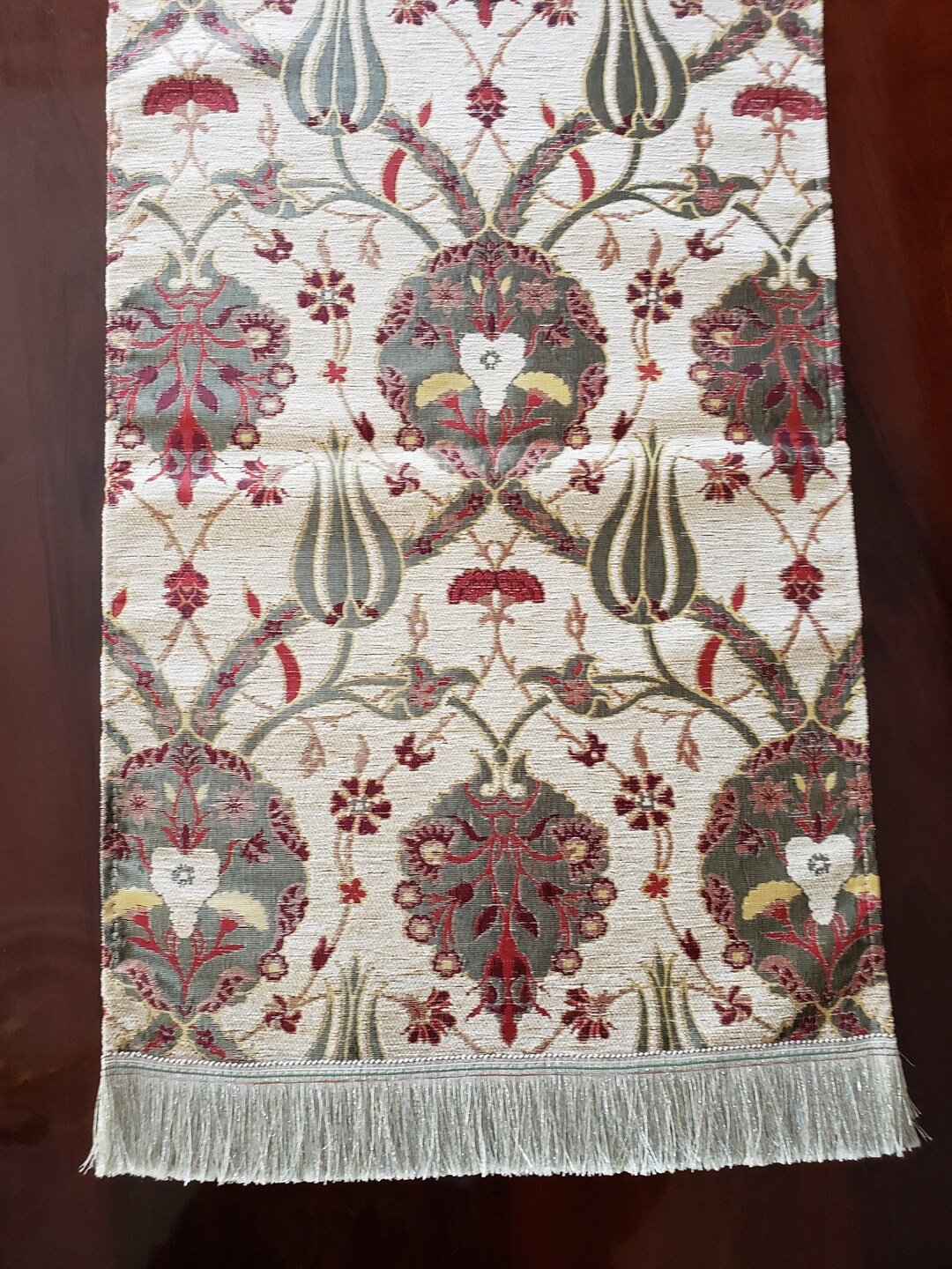 Table Cloth, Turkish Table Runner, Boho Table Runner, Floral Tulip ...