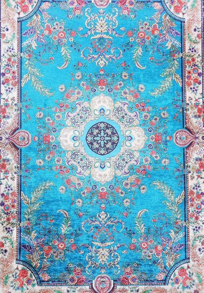 Luxury Prayer Rug Meditation Rug Colorful Rug Small Turkish | Etsy