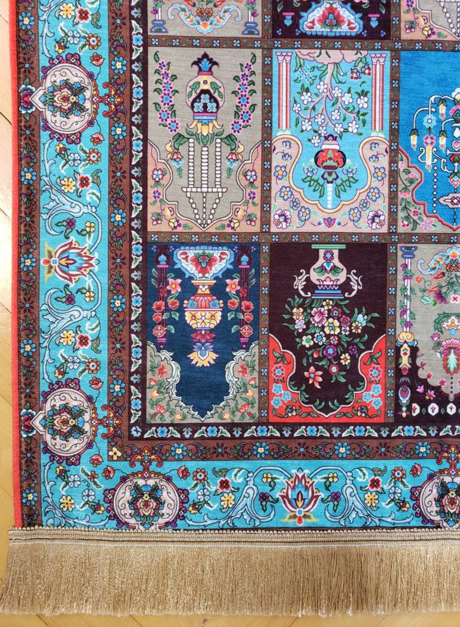 Silk Prayer Rug Luxury Prayer Mat Silk Design Meditation - Etsy