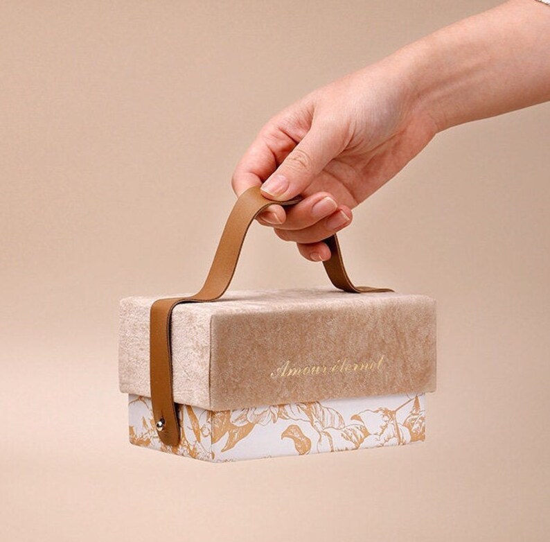 Large Single Luxury Velvet Gift Box-various Colors - Etsy