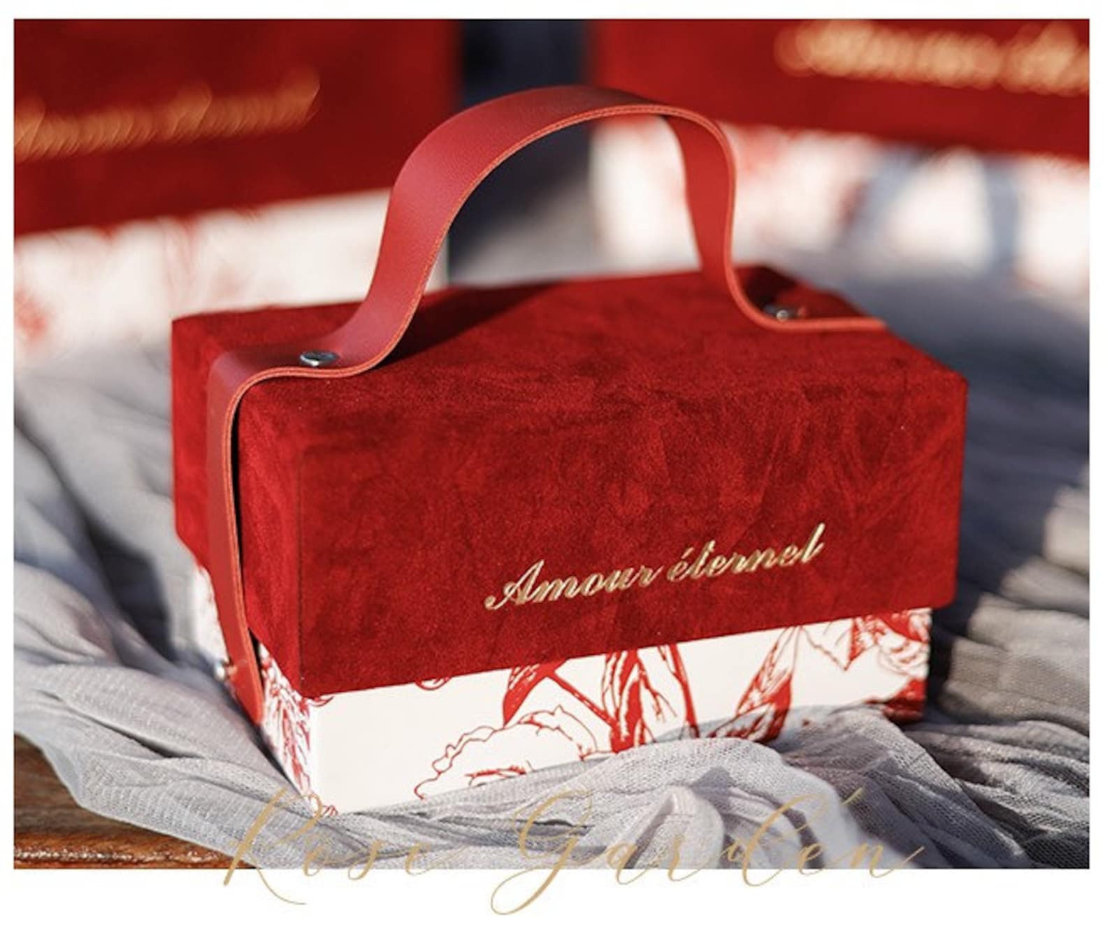 Large Single Luxury Velvet Gift Box-various Colors - Etsy