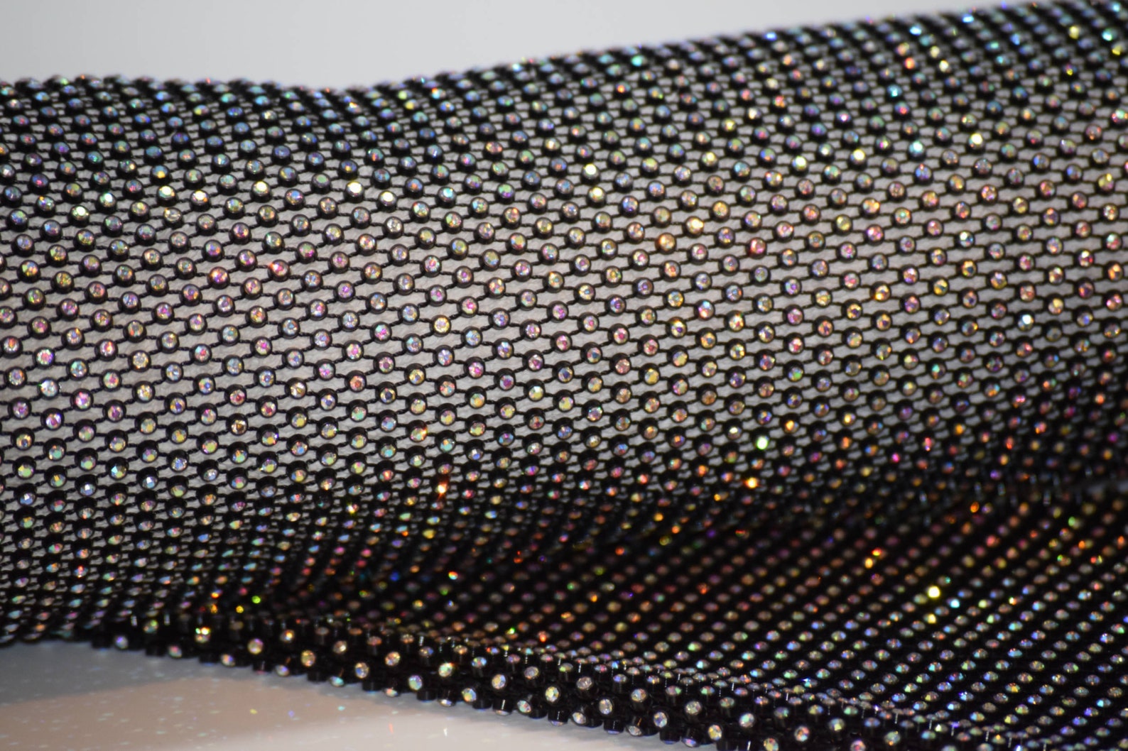 Long Arm Sleeves Composed of Netted Rhinestone Mesh/ - Etsy