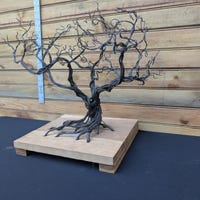 Single Cedar / Fir Metal Tree Wall Art | Fir Tree Art | Metal Art ...