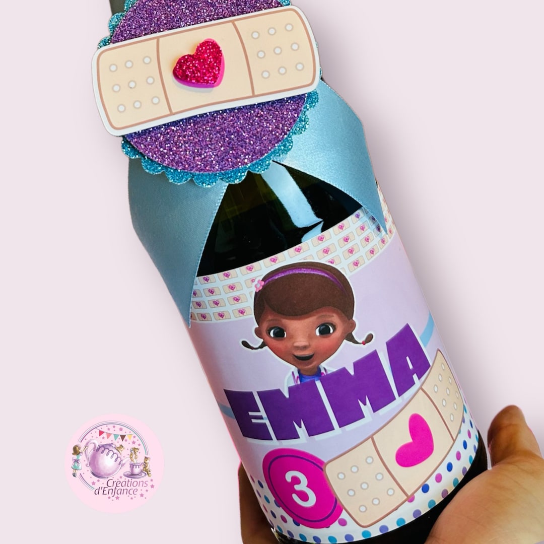 Personalized Champomy Bottle Label Theme of Your Choice 2 Pieces. - Etsy
