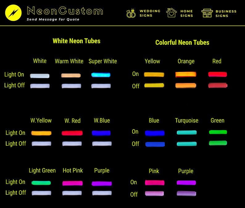 Neon Sign / Flex Neon Sign / Handcrafted Neon Sign / Wall Neon | Etsy