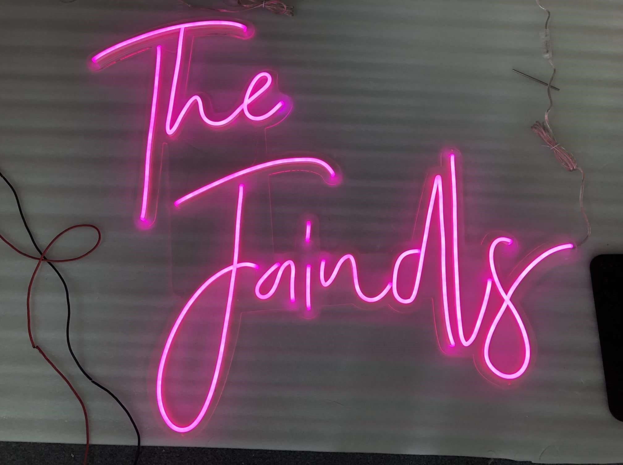 Custom Neon Sign Neon Sign Neon Light Wedding Neon Sign | Etsy