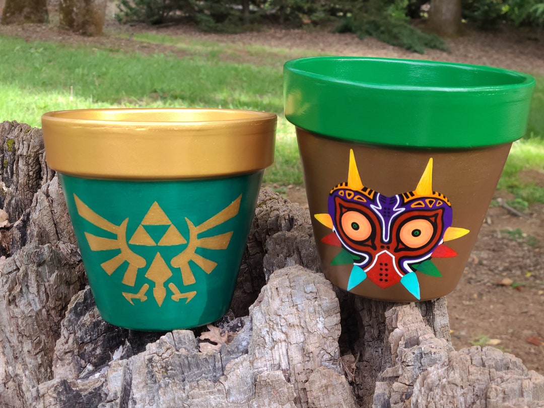 Legend of Zelda Flower Pots Pots for Indoor Plants Pots for - Etsy
