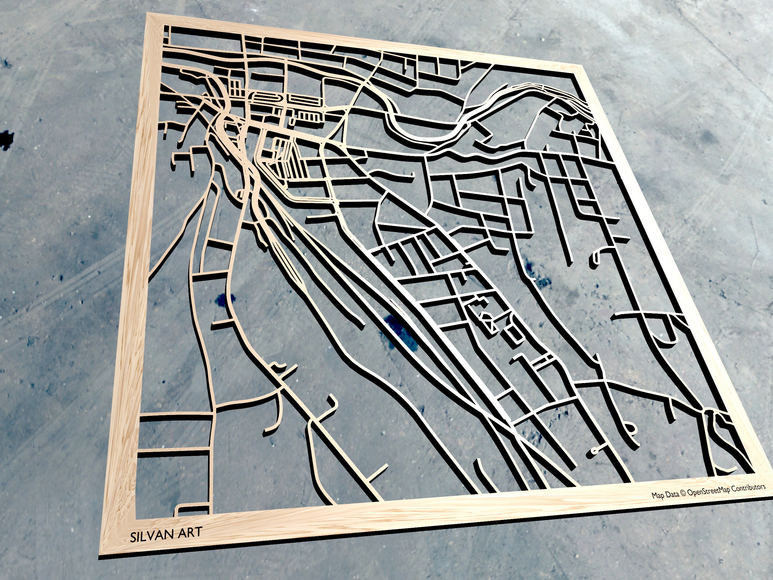 Home Décor MCLA Massachusetts College of Liberal Arts 3D Wooden Laser ...