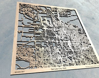 Salt Lake City Wall Art - Etsy