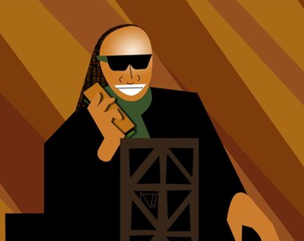 Stevie Wonder Portrait - Etsy