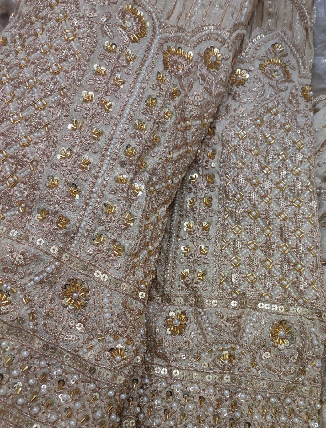 Designer Ivory Sabyasachi Silk Saree, Silk Sarees, Handwork Saree ...