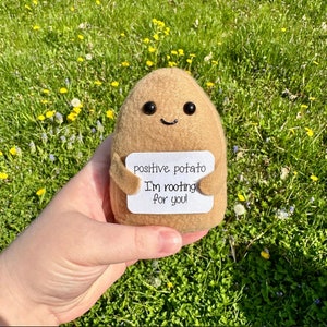 Handmade Desk Spuddy™, Positive Potato Office Decoration, Back to ...