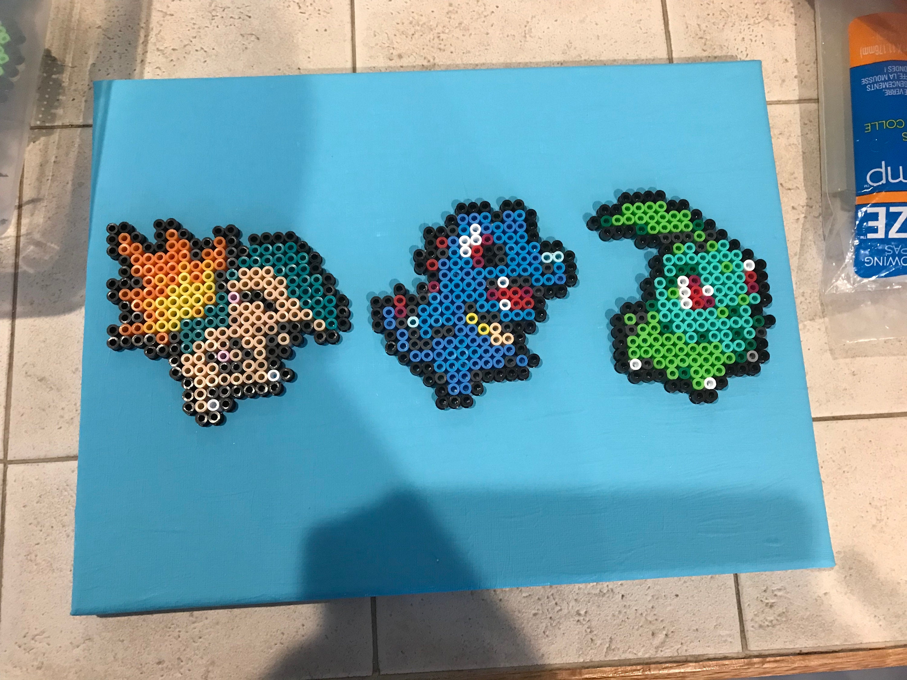 Perler Bead Canvas Art | Etsy