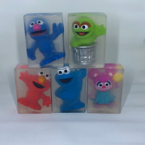 Sesame Street Toy Soap - Etsy