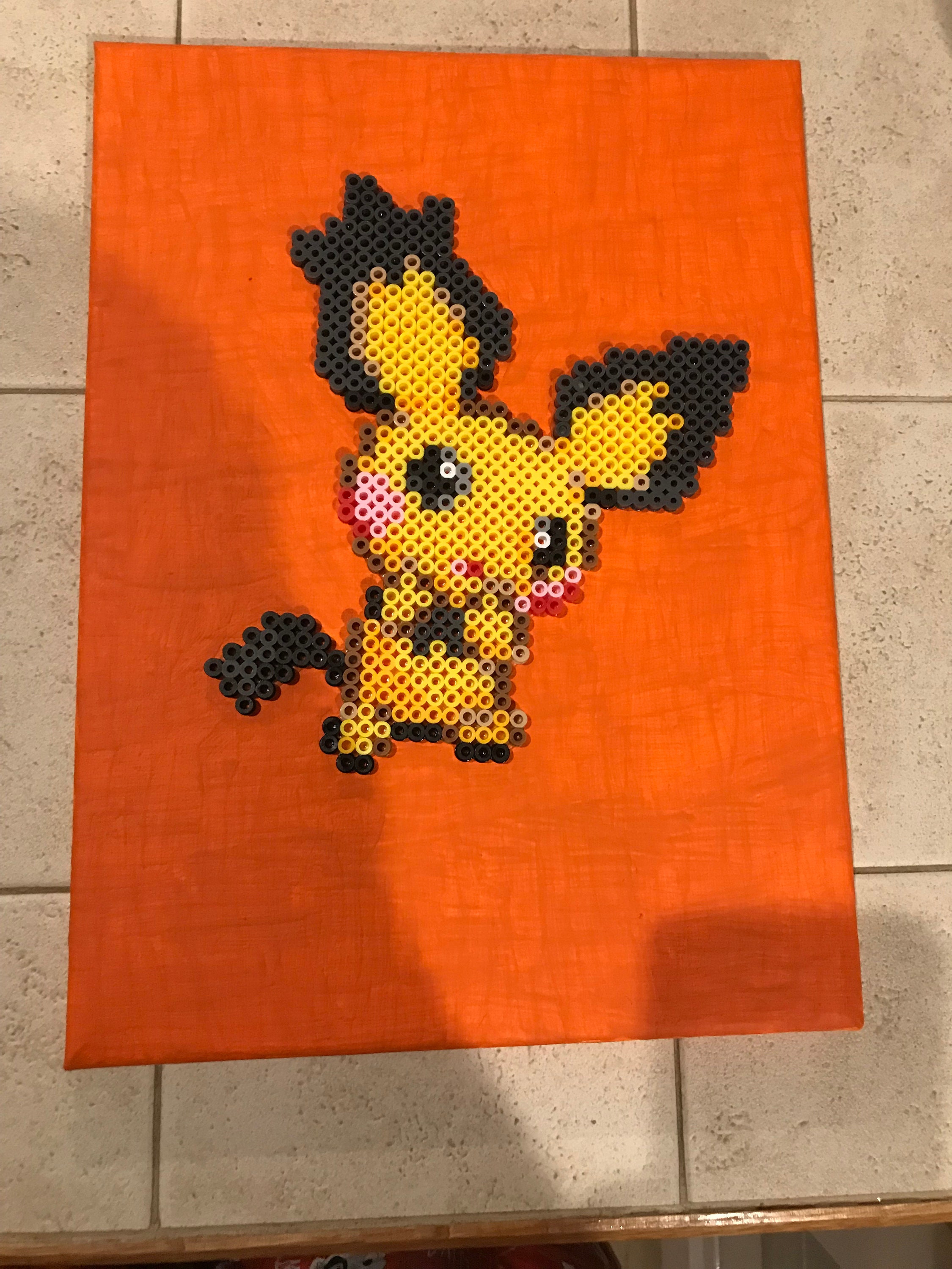 Perler Bead Canvas Art | Etsy
