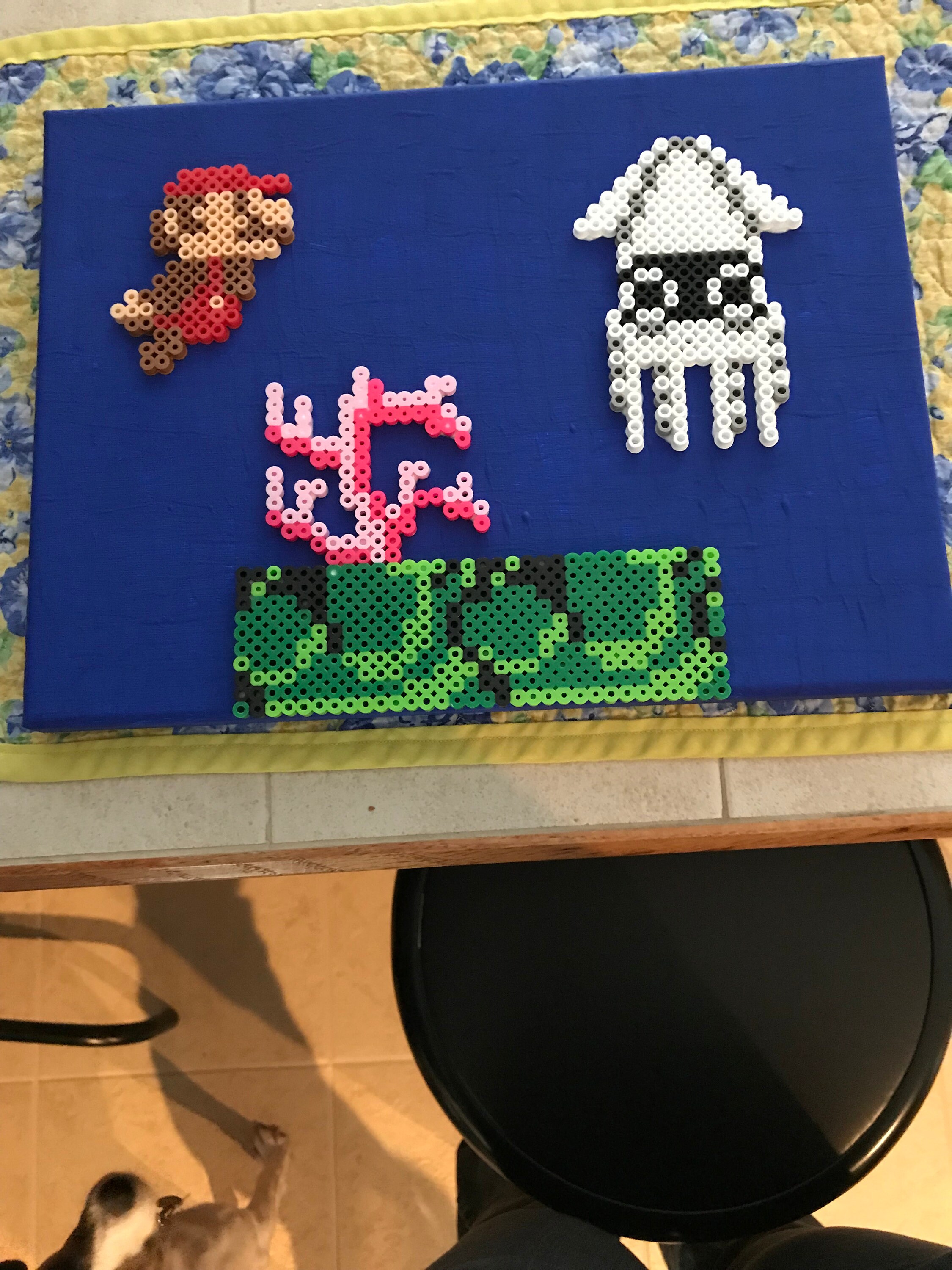 Perler Bead Canvas Art | Etsy