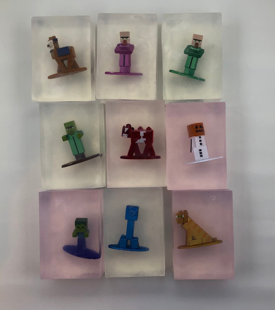 Minecraft toy soap | Etsy