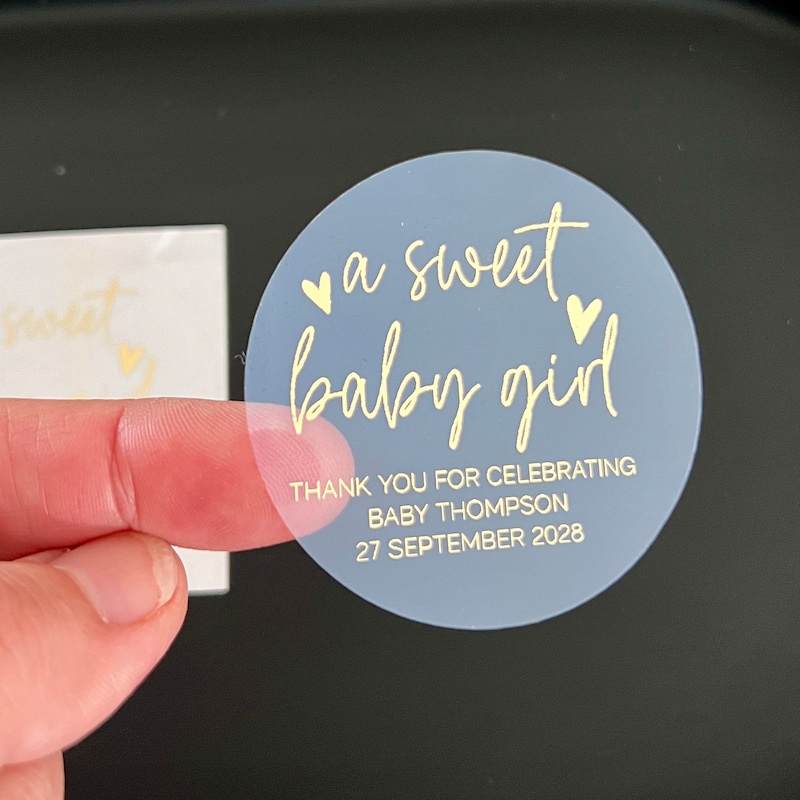 Baby Girl Stickers - Etsy
