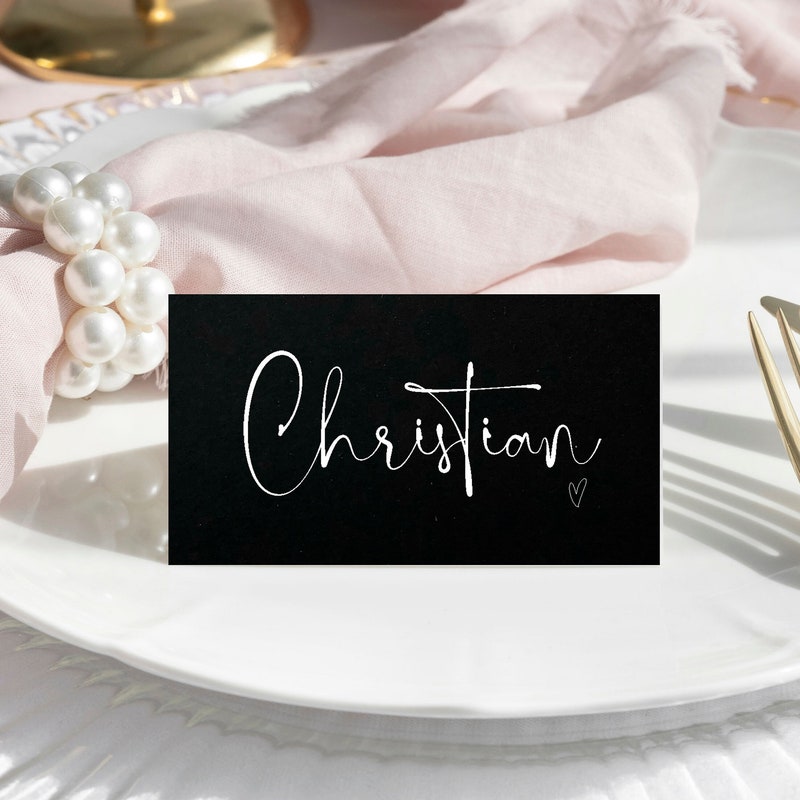 Wedding Placecard - Etsy
