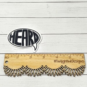 Funny Sticker heard Restaurant Worker Sticker Waterproof Vinyl Sticker ...