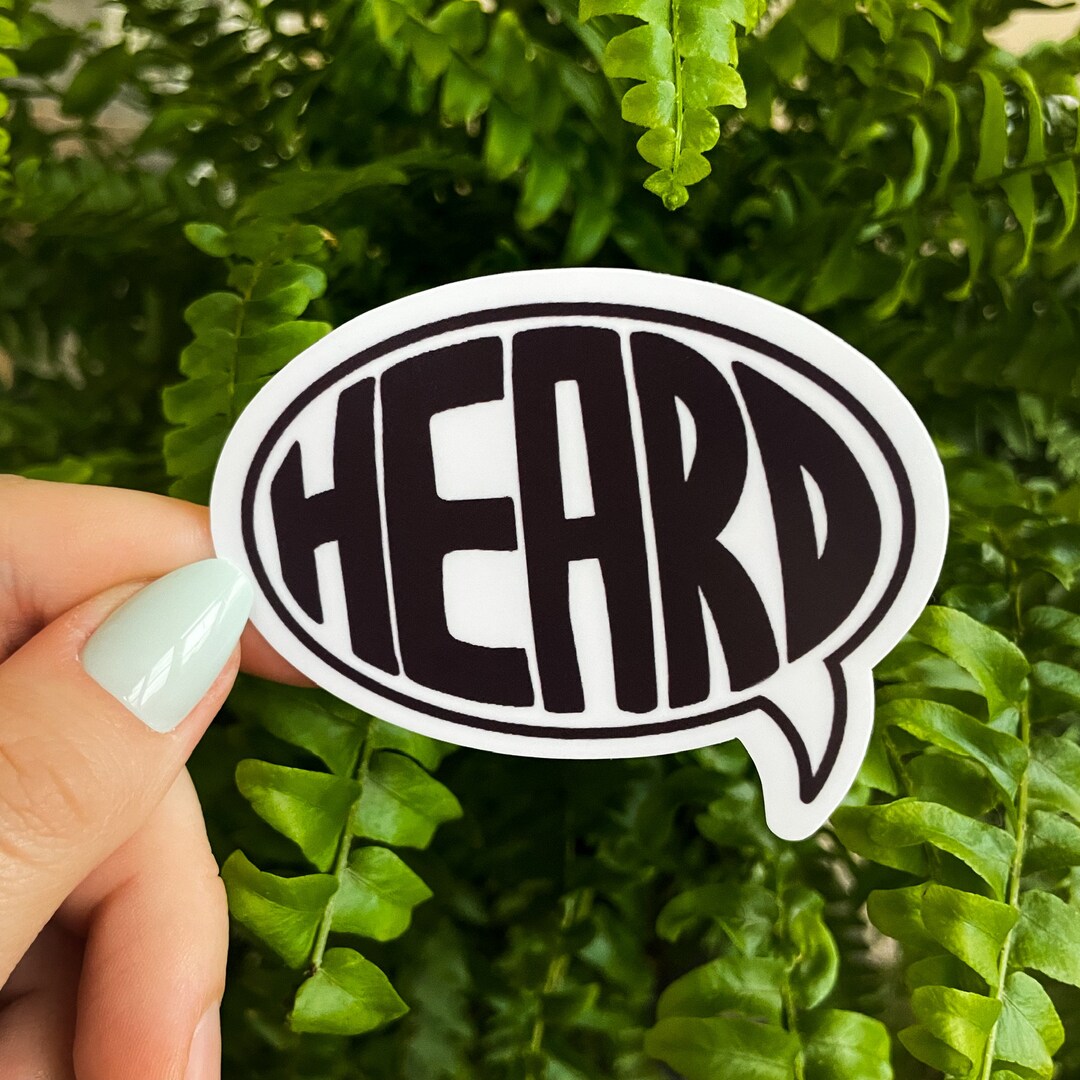 Funny Sticker heard Restaurant Worker Sticker Waterproof Vinyl Sticker ...