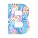 Princess Elsa Inspired Letters and Numbers, Princess Elsa Letters ...
