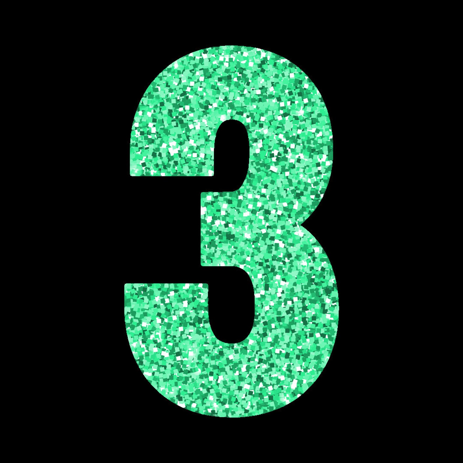 Green Glitter Letters and Numbers, Green Glitter Alphabet, Green ...