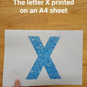 Blue Glitter Letters and Numbers, Blue Glitter Alphabet, Blue Glitter ...