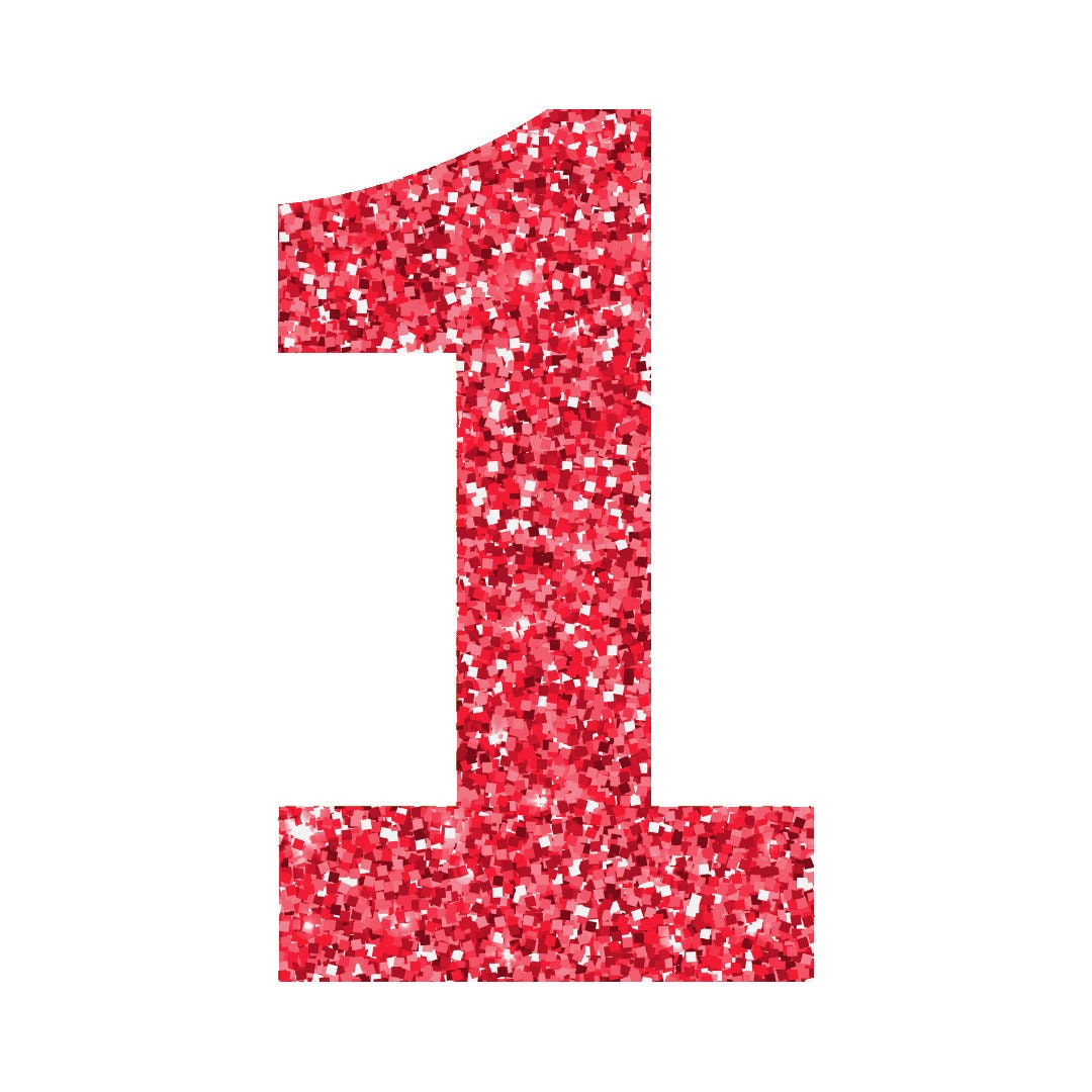 Ruby Red Glitter Letters and Numbers, Ruby Red Glitter Alphabet, Red ...