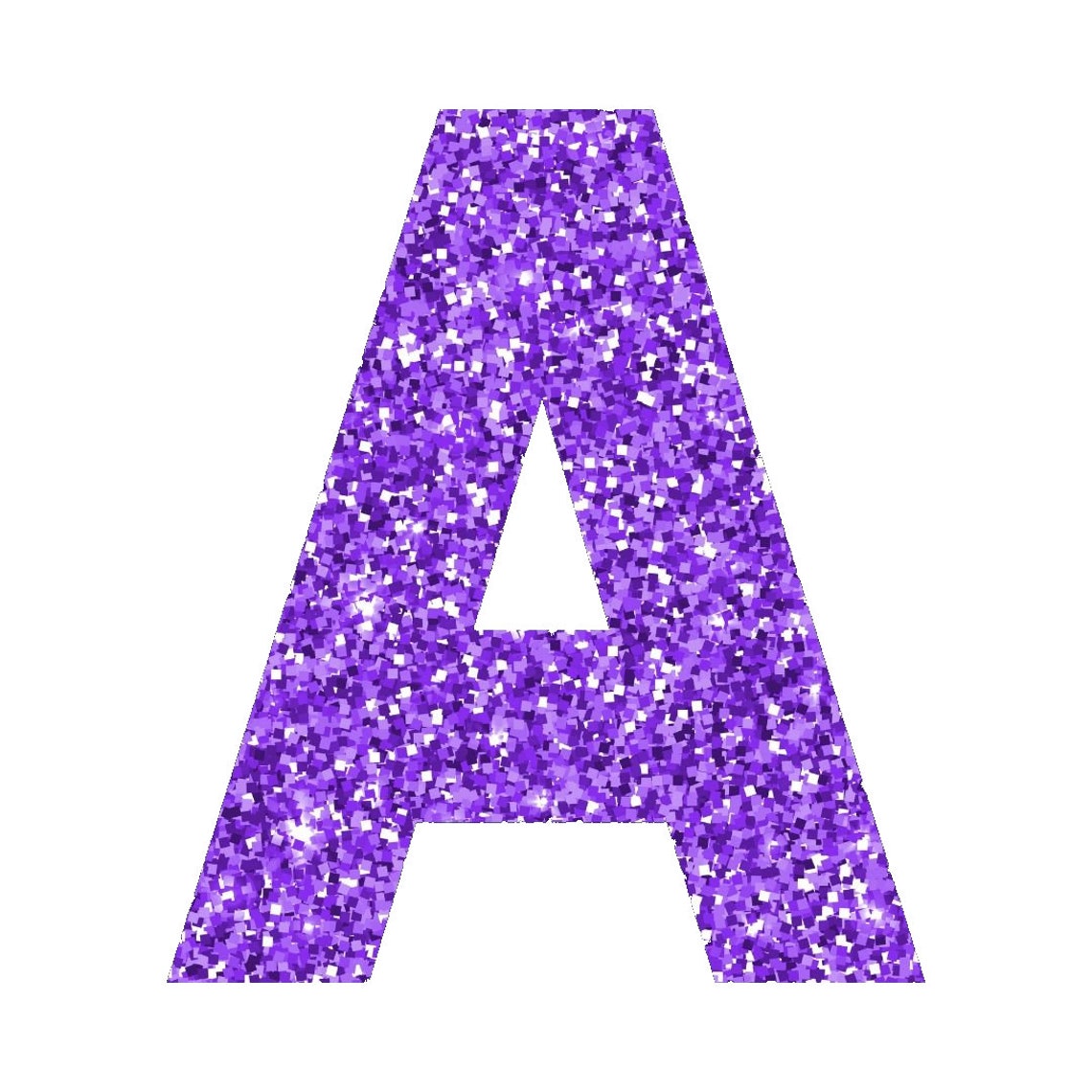 Paarse Glitter Letters en Cijfers Paars Glitter Alfabet - Etsy Nederland