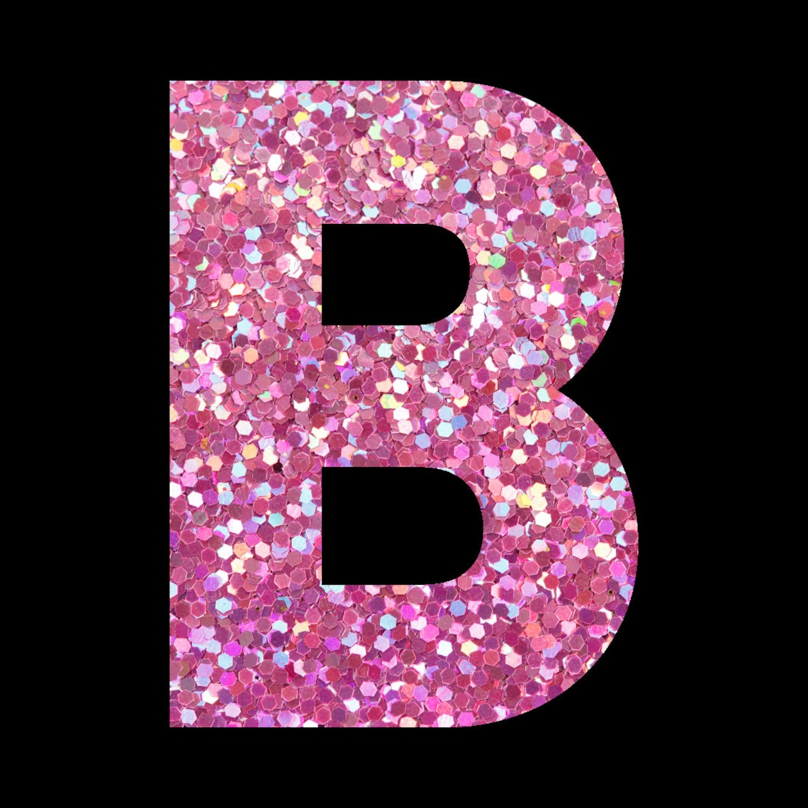 Pink Confetti Letters and Numbers, Confetti Alphabet, Pink Confetti ...
