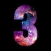 Galaxy Letters and Numbers, Galaxy Alphabet, Galaxy Digital Alphabet ...
