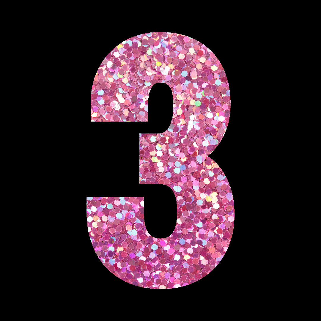 Pink Confetti Letters and Numbers, Confetti Alphabet, Pink Confetti ...