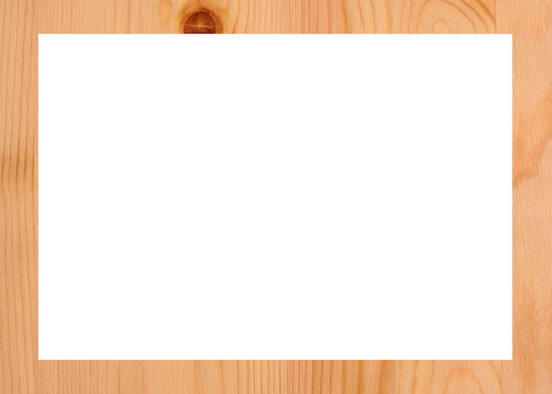 Wooden Frames, Wood-look Frames Clipart, Wood Frames Printable PNG ...
