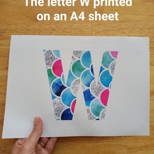 The Rainbow Fish Inspired Letters and Numbers, the Rainbow Fish ...