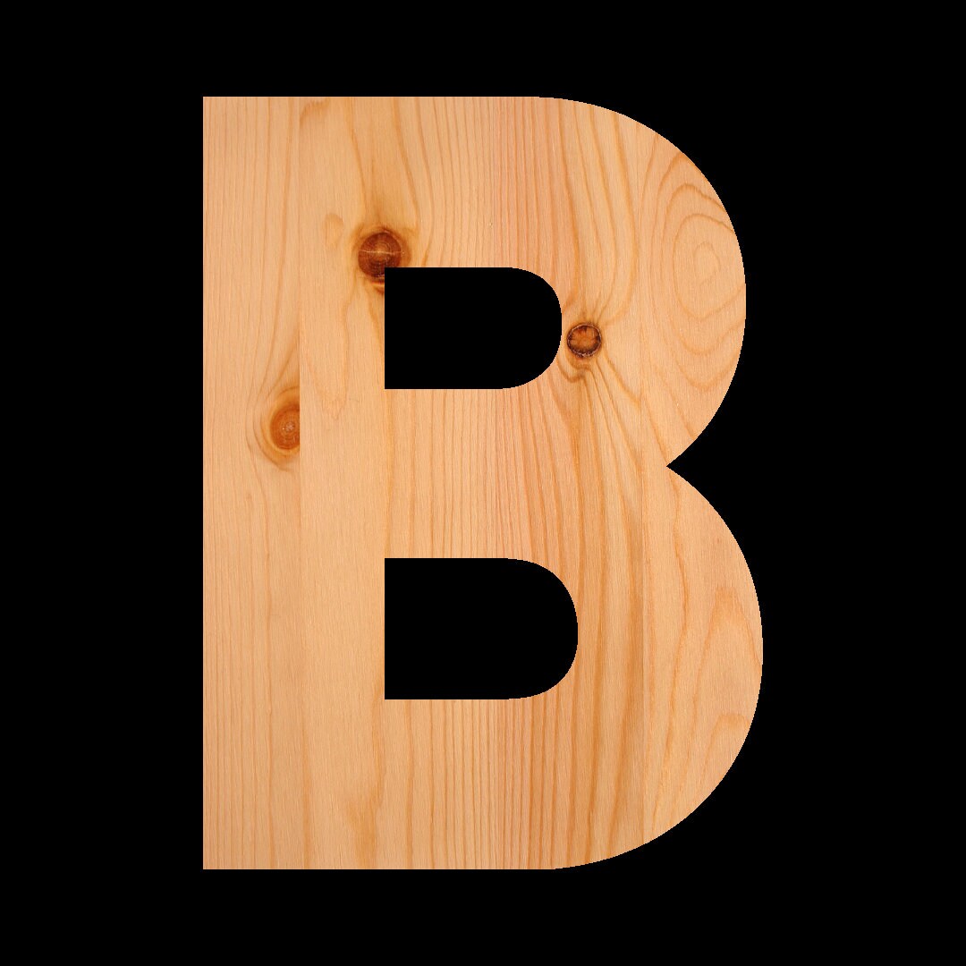 Wooden Look Letters and Numbers, Light Wood Alphabet, Oak Wood Letters ...
