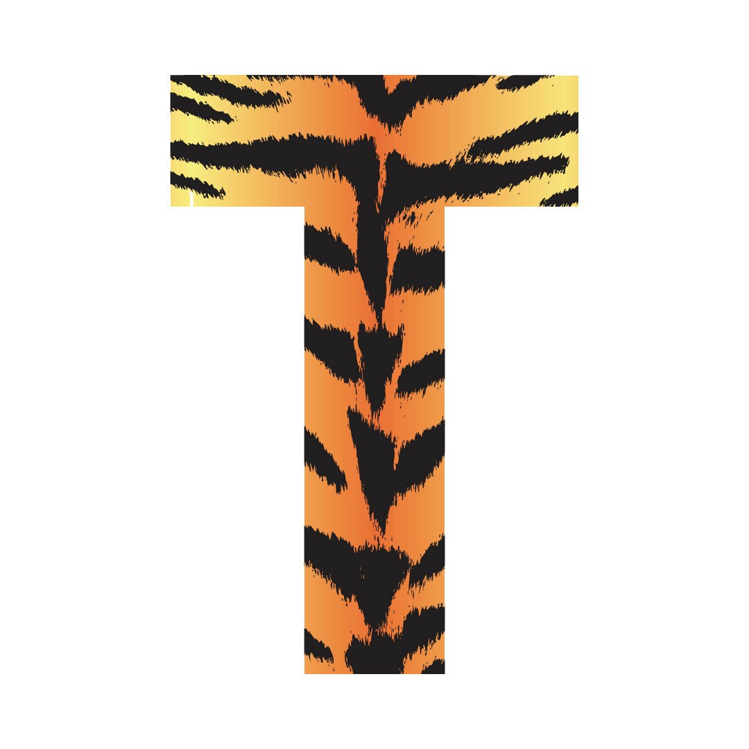 Animal Print Letters and Numbers, Animal Print Alphabet, Jungle ...