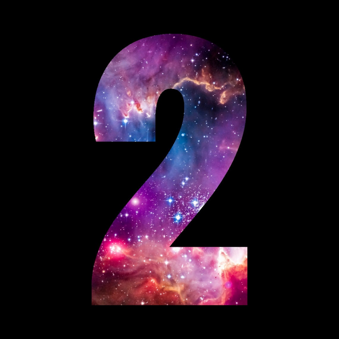Galaxy Letters and Numbers, Galaxy Alphabet, Galaxy Digital Alphabet ...