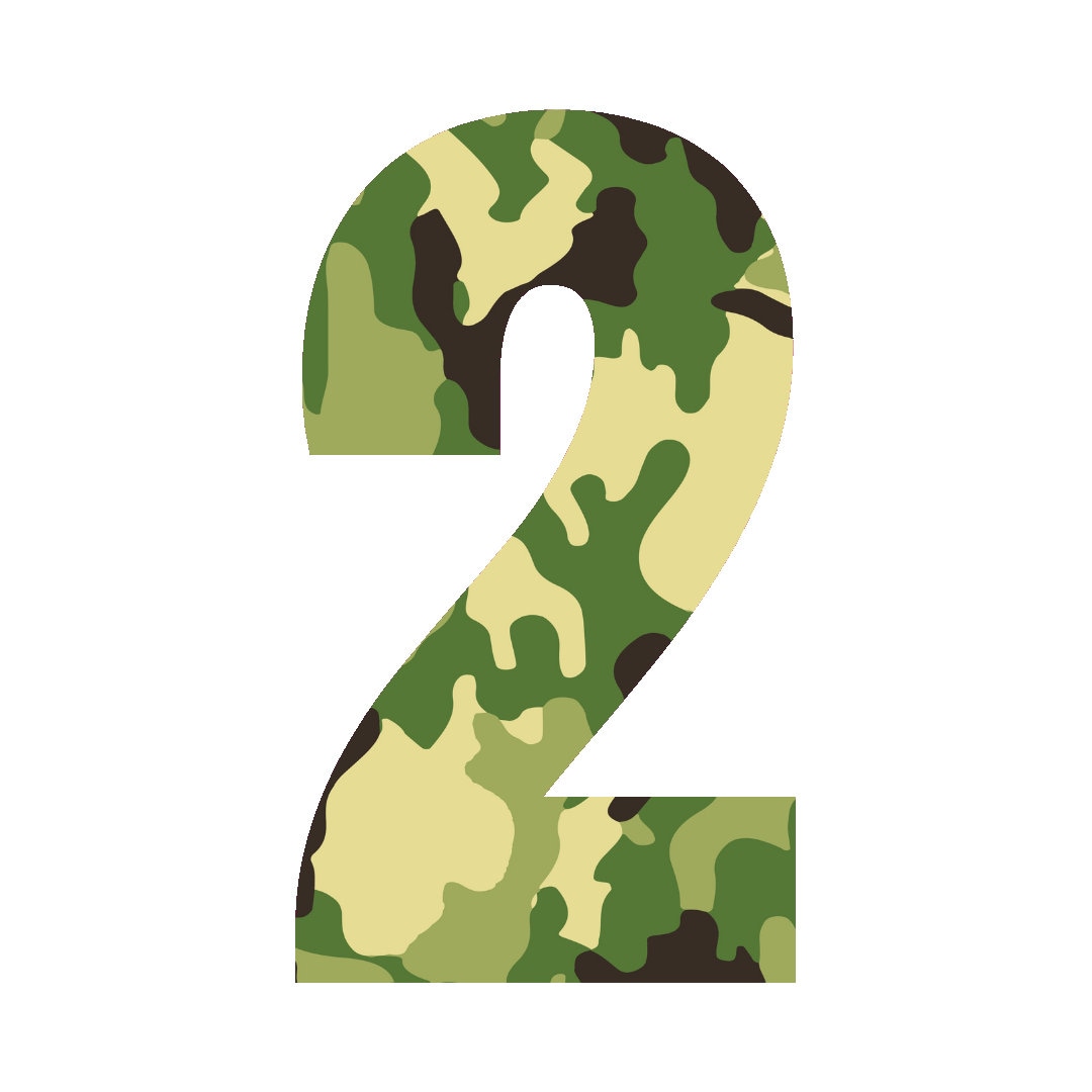 Army Green Camo Letters and Numbers Green Camouflage - Etsy Canada